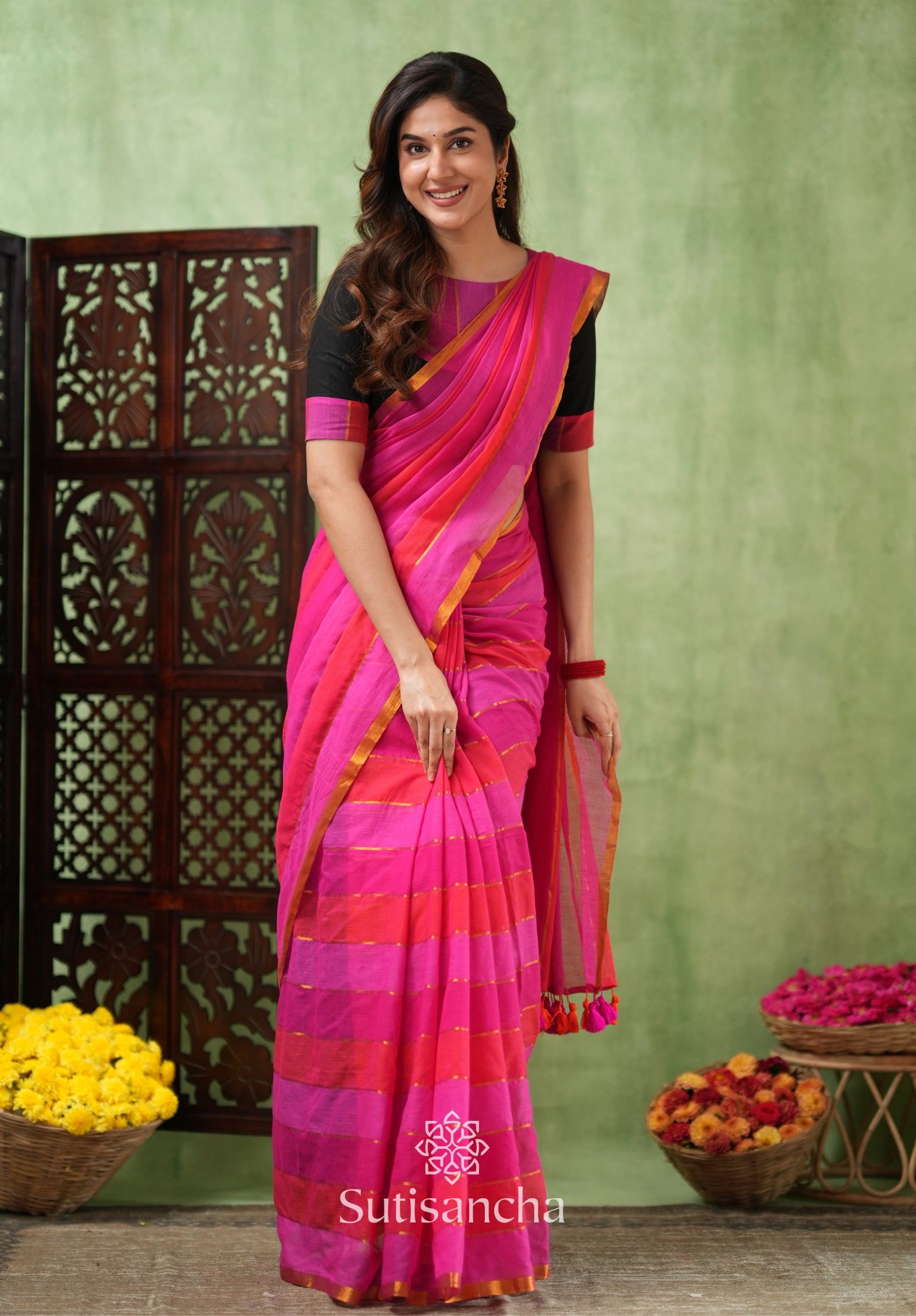 Threads of Joy – Multicolor Mul Cotton Magic